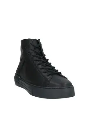 Hogan High-top Leather Sneakers - Black