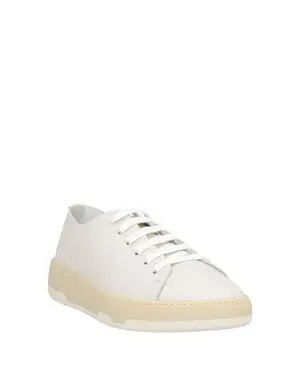 COPENHAGEN  Light Leather Low-top Sneakers - Off White