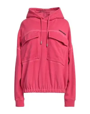 Dsquared2 Sweatshirt In Cotton And Elastane - Red