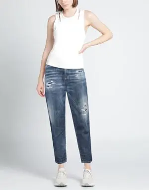 Dsquared2 Boyfriend Jeans In Denim