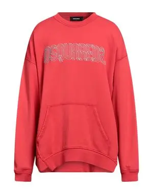 Dsquared2 Cotton Sweatshirt - Red