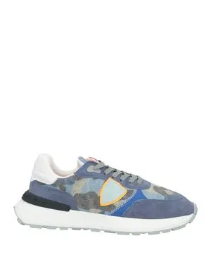 Philippe Model Low-top Camouflage Sneakers - Blue