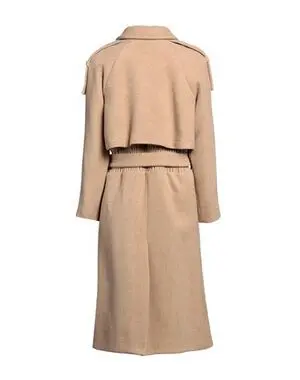Maje Wool Blend Belted Coat