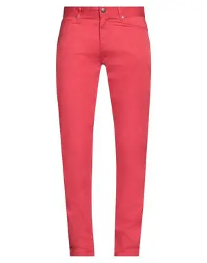 HARMONT & BLAINE Pants Size Cotton, Elastane - Red