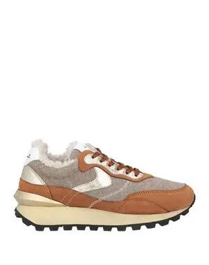 VOILE BLANCHE Leather And Textile Sneakers - Grey
