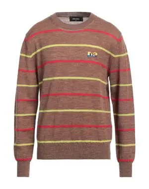Dsquared2 Striped Crewneck Sweater