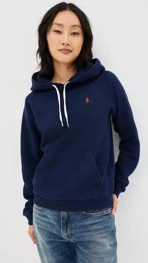 Polo Ralph Lauren Shrunken Hooded Sweatshirt