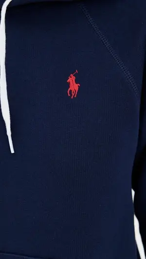 Polo Ralph Lauren Shrunken Hooded Sweatshirt