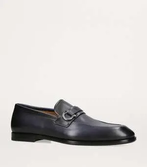 FERRAGAMO Leather Florio Loafers