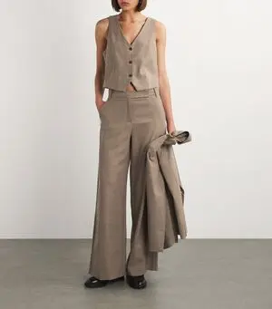 Max & Co. Wide-leg Tailored Trousers