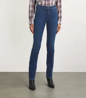 Paige Hoxton Mid-waist Straight Jeans