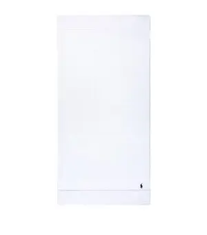 Ralph Lauren Polo Player Bath Towel - White