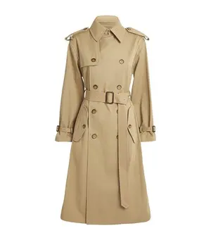 Polo Ralph Lauren Cotton Gabardine Double-breasted Trench Coat