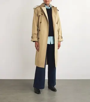 Polo Ralph Lauren Cotton Gabardine Double-breasted Trench Coat