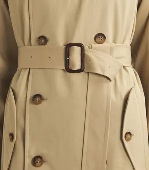 Polo Ralph Lauren Cotton Gabardine Double-breasted Trench Coat