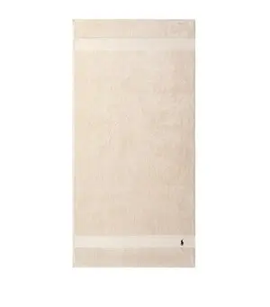 Ralph Lauren Polo Player Bath Towel - Beige