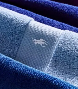 Ralph Lauren Polo Player Bath Towel - Blue