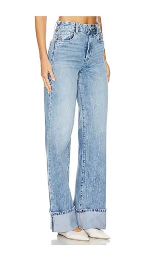 Blanknyc Wide Leg Jean In Denim-light - Radio Star