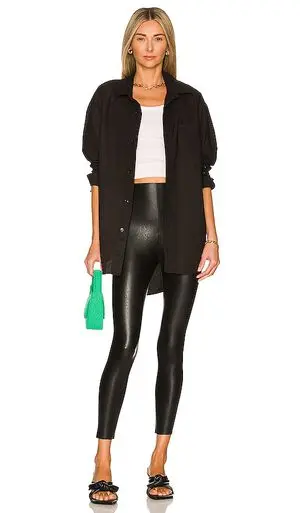 Commando Petite Faux Leather Leggings In . Also