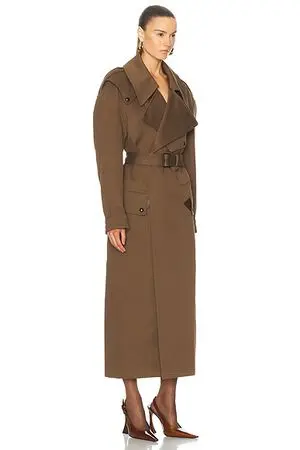 Saint Laurent Belted Coat