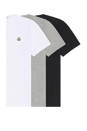 Moncler 3 Pack Tee - Multi