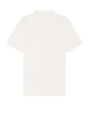 Frescobol Carioca Faustino Terry Cotton Blend Short Sleeve Polo