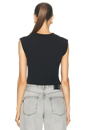 Eterne Cropped Muscle Tank Top