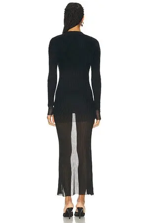Attico Long Cardigan