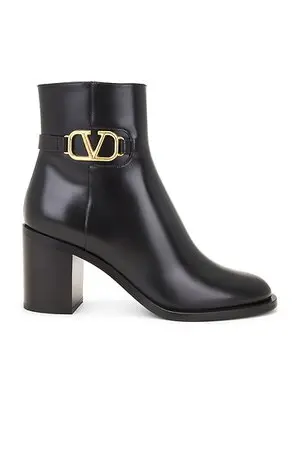 Valentino Garavani Logo Booties