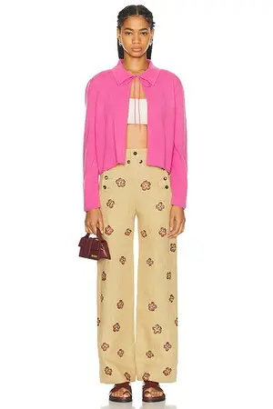 BODE Lodge Cardigan - Pink