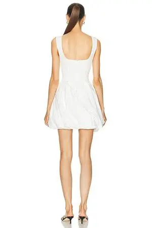 Simkhai Juni Tank Bubble Mini Dress - White