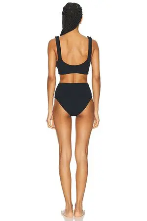 Hunza G Nadine Bikini Set - Black
