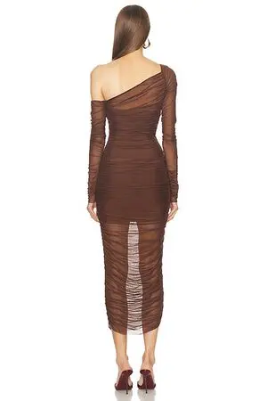 SEROYA Chantae Mesh Dress - Coconut