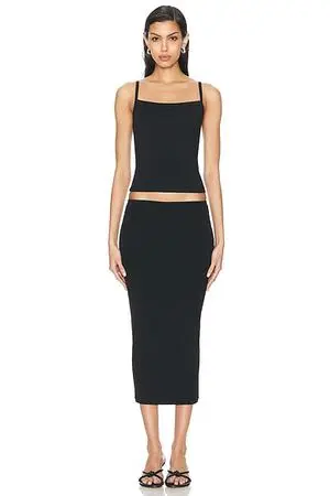 Eterne 90's Tank Top - Black