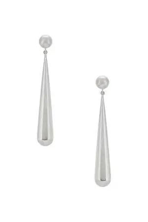 Lie Studio Silver Earrings