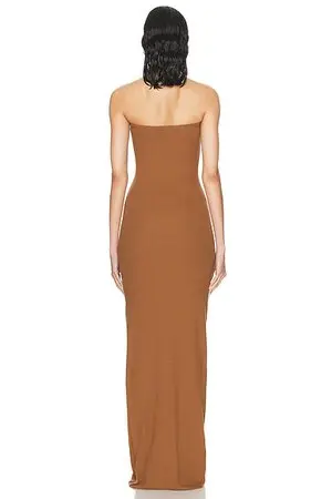Eterne Tube Maxi Dress - Earth