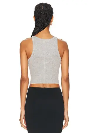 Eterne Cropped Rib Tank Top