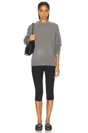 THE ELDER STATESMAN Simple Crew Sweater
