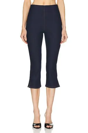 EB DENIM Split Hem Capri Jeans