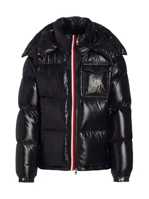Moncler Montbeliard Hooded Down Jacket - Black