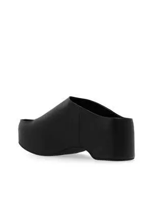 Marni 75mm Wedge Leather Sandals