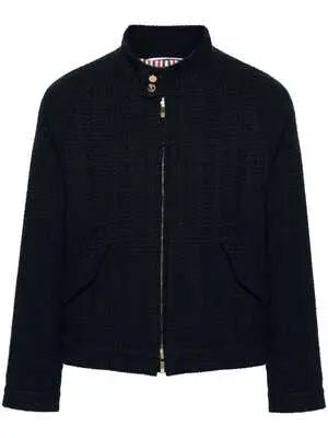 Thom Browne Band Collar Outerwear For Men