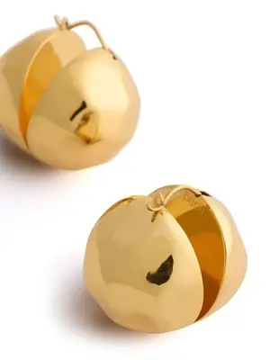 Patou Sphere Hammered Earrings