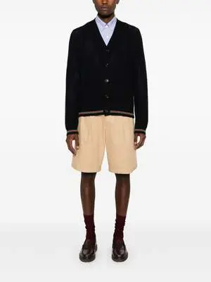 Gucci Web-stripe Trim Cardigan