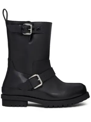 Stella McCartney Trace Buckle-detail Boots - Black