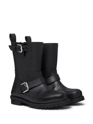 Stella McCartney Trace Buckle-detail Boots - Black