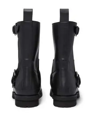 Stella McCartney Trace Buckle-detail Boots - Black