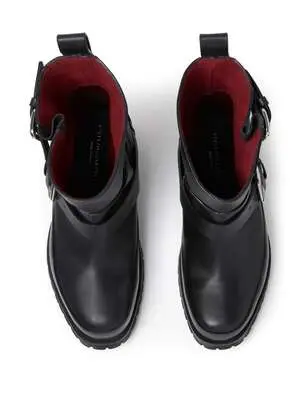 Stella McCartney Trace Buckle-detail Boots - Black