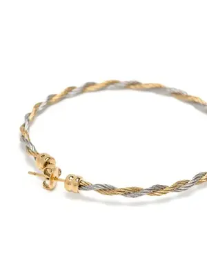 CHARRIOL Love Twist Hoop Earrings