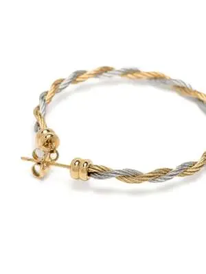 CHARRIOL Love Twist Hoop Earrings